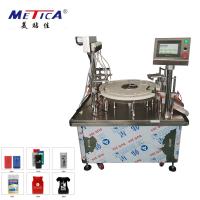 China Pocket Card Perfume Bottle Monoblock Filling Capping Machine 1500BPH Automatic Type for sale