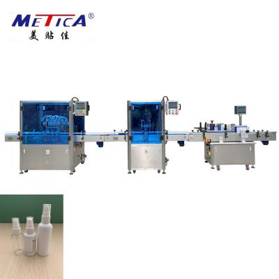 China Suspension And Disinfectant Automatic Filling Capping And Labelling Machine Line for sale