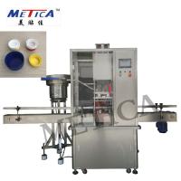 China Big Diameter Caps Capping Machine With Cap Feeder for sale
