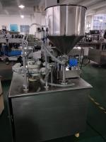 China Semi Automatic Soft Tube Filling And Sealing Machine For Chemical And Food Industries for sale