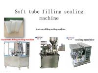 China 20-25pcs/Min Ultrasonic Tube Filling And Sealing Machine For Hand Cream for sale