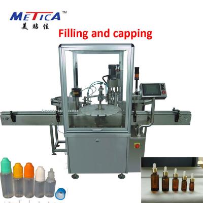 China Precision Model MTFC-1000 Automatic Filling Capping Machine In One Filling Capping Machine for sale