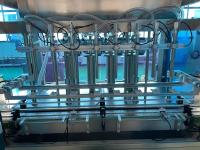 China 500KG Automatic Sauce Bottle Filler Machine with PLC Control System and Servo Motor Driven Piston Filling for sale