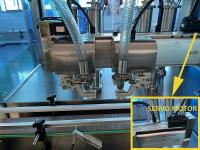 China High Speed Shampoo Bottle Tracking Filling Machine Servo Motor Driven 2000BPM for sale