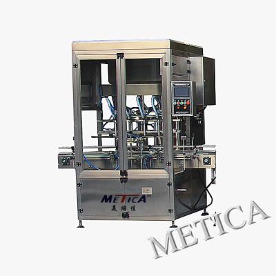 China Auto tomato paste sauce filling capping and labeling machine for sale