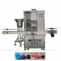 China Automatic 1L Container Positioning Capping Machine for Precise Bottle Sealing for sale