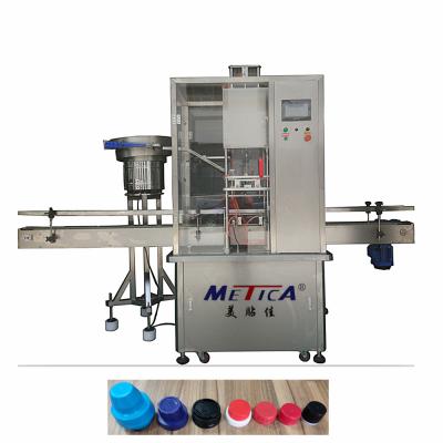 China Automatic 1L Container Positioning Capping Machine for Precise Bottle Sealing for sale