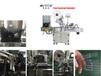 China Automatic high speed ball pen / tube / small round bottle labeling machine for sale
