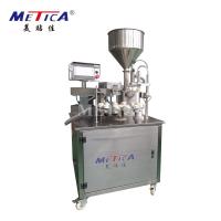 China Semi Automatic Tube Filling And Sealing Machine Touch Screen Tube Filler Sealer for sale