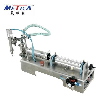 China 220V 50hz 2kw Semi Automatic Liquid Filling Machine 300bph -800bph for sale