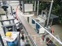 China Customized Automatic Pail / Bucket / Barrel and Big Container Bottle Labeling Machine for sale