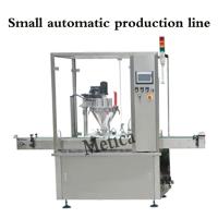 China Auto Cosmetics Powder Filling Machine Fast Filling Speed for sale