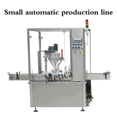 China Auto Cosmetics Powder Filling Machine Fast Filling Speed for sale