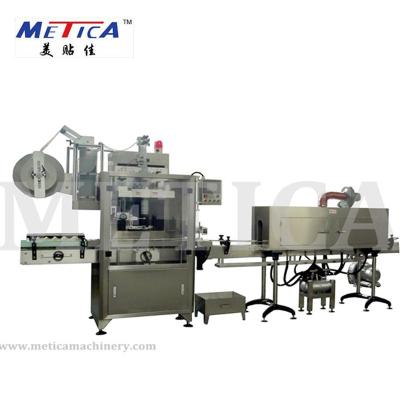 China High Speed Juice Bottle Labeling Machine Automatic Shrink Sleeve Applicator Machine for sale