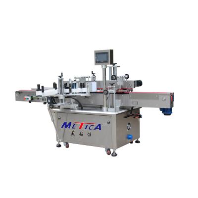 China Automatic Carton Labeling Machine Tamper Proof Box Labeling Machine 1000 BPH for sale