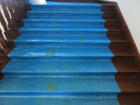 China Painter Floor Protection Recycled Cotton Polyester Fleece Felt LDPE Laminated Roll Nonwoven Fabric for sale