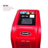 China Colorful LCD Display AC Refrigerant Recovery Machine With Database for sale