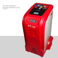 China Trollybus Refilling Portable AC Recovery Machine HW-560 240V Automatically for sale