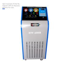 China Movable Gas R134a Charging Car AC Recharge Machine 680B LCD Display for sale