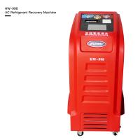 China Colorful LCD Display AC Refrigerant Recovery Machine With Database for sale