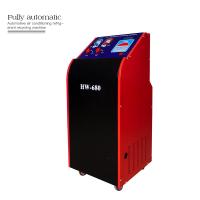 China High quality hot sale recovery & charging function AC Refrigerant Recovery Machine  car ac service station for car for sale