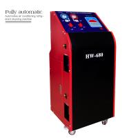 China R134a Recharge HW-680 AC Refrigerant Recovery Machine Fully Auto 8HP for sale