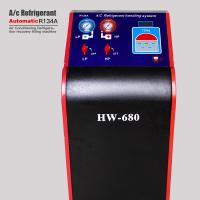 China R134a Recharge HW-680 AC Refrigerant Recovery Machine Fully Auto 8HP for sale