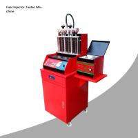 China Six Test Cylinder 50r / Min 0.6Mpa Fuel Injector Tester Machine for sale
