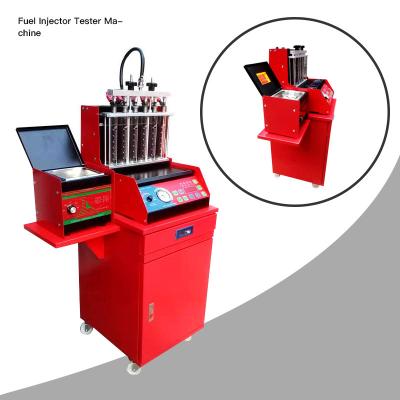 China 100W Ultrasonic Fuel Injector Cleaning Machine HW-6D LED Display CE for sale