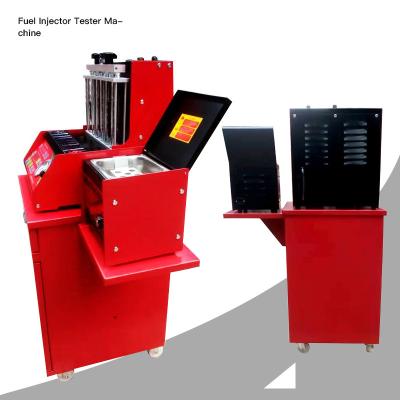 China 240V 8 Cylinder Fuel Injector Cleaning Machine 2 Injectors 100W Injector Testing Machine for sale