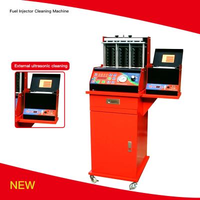 China Huawei 6D Fuel Injector Cleaning Machine 240V 0.6Mpa Fuel Injector Flow Test Machine for sale