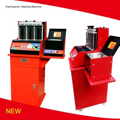 China 50Hz Car Cleaning Injector Tester Machine Manual Mode Six Injectors for sale