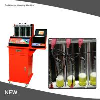 China Ultrasonic 100W 8 Cylinder Fuel Injector Cleaning Machine 240V 0.6Mpa for sale