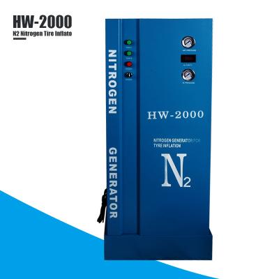 China CE HW-2000  Nitrogen Gas Tyre Inflator N2 Tyre Inflator For Mini Bus for sale
