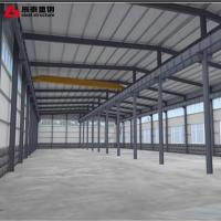 China Custom Prefabricated Steel Structure Workshop 4000-15000mm Length with 40-100μm Galvanizing for sale