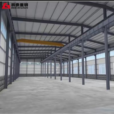 China Custom Prefabricated Steel Structure Workshop 4000-15000mm Length with 40-100μm Galvanizing for sale