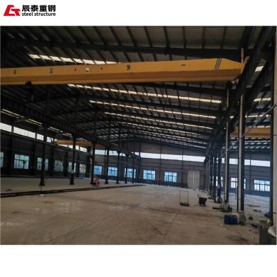 China Prefabricated Steel Structure Building Workshop 4000-15000mm Length with 40-100μm Galvanizing for sale