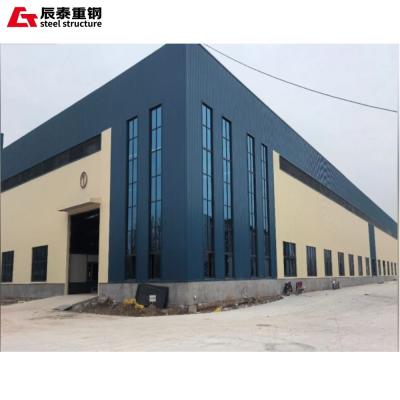 China Galvanized H-Beam Steel Structure Multi-Storey Workshop 4000-15000mm Length 40-100μm Zinc Coating for sale