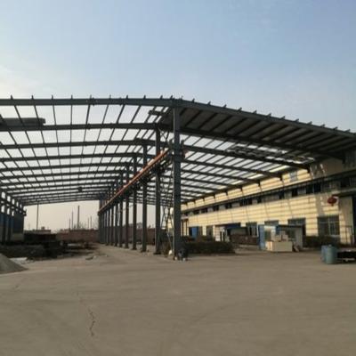 China Steel Structure Workshop Q235B H Beam Industrial Building with Insulation Panels for sale