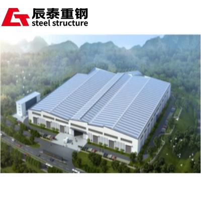 China Prefabricated Steel Structure Workshop Building H Beam Frame High Rise Industrial Warehouse for sale