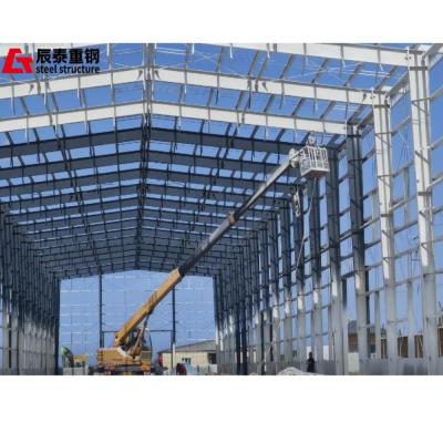China Prefab Steel Structure Warehouse 4000-15000mm Length with Waterproof Design for Industrial Storage for sale