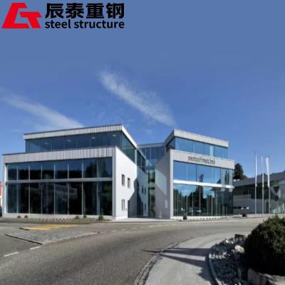 China Large Span Steel Structure Office Building 200000 Tons Annual Capacity Earthquake Resistant Design for sale