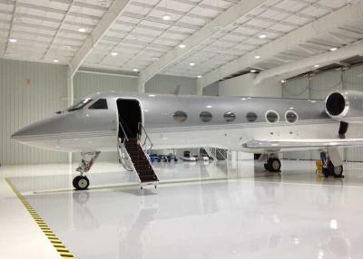 China Custom Steel Aircraft Hangar 40x30x9 Meters with Q355B Steel Construction and Fire Suppression System for sale