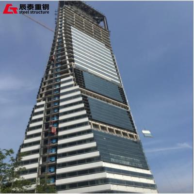 China Earthquake Resistant Steel Frame Building - High-Rise Commercial & Apartment Construction with 300×300×10×15 H-Beams for sale