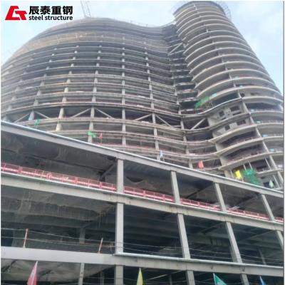 China Prefabricated Steel Structure Office Building for Industrial Commercial Use 100m2 for sale