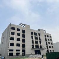 China Multi Storey Prefabricated Steel Structure Office Building Lightweight Frame 3T Crane for sale