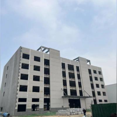 China Multi Storey Prefabricated Steel Structure Office Building Lightweight Frame 3T Crane for sale