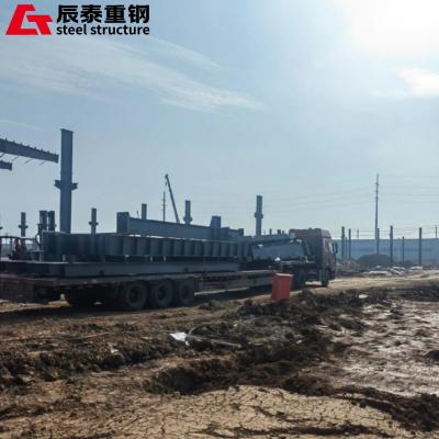 China Custom Steel Structure Warehouse Building with 0.2-0.6mm Galvanized Steel & H Beam Frame for Industrial Use for sale