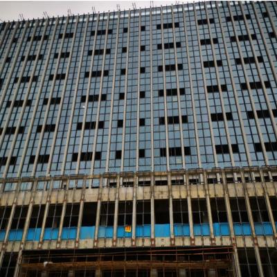 China Steel Structure Prefabricated Commercial Office Building Q345B Multi-High-Rise Box-Shaped for sale