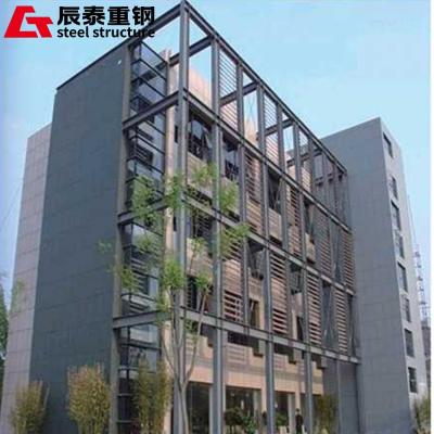 China Industrial Steel Frame Multi-Storey Buildings with Q355/Q235 Steel and Fireproof Soundproof Construction for sale